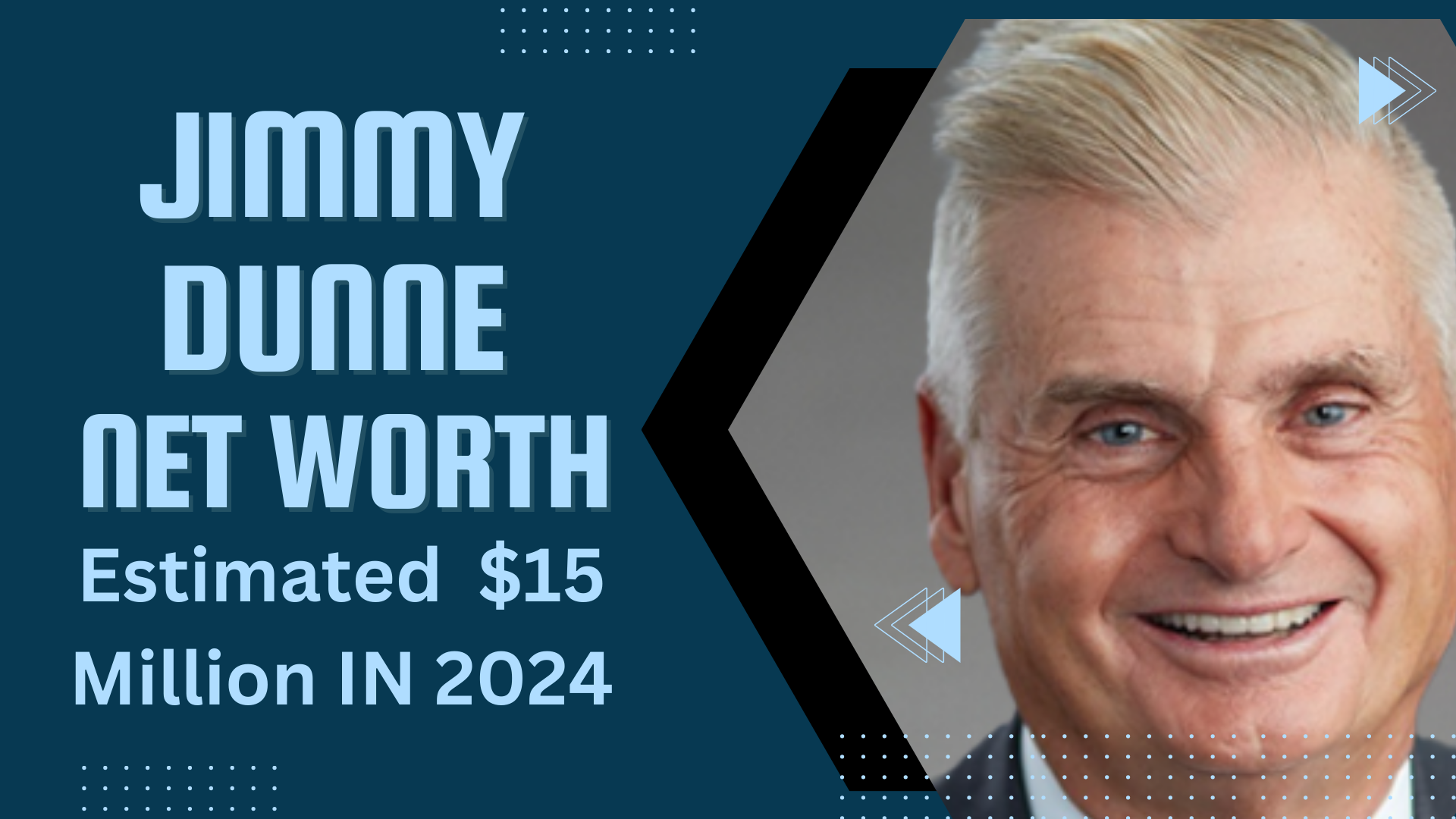 Jimmy Dunne Net Worth in 2025 - Age, Bio, Wife, Golf Career